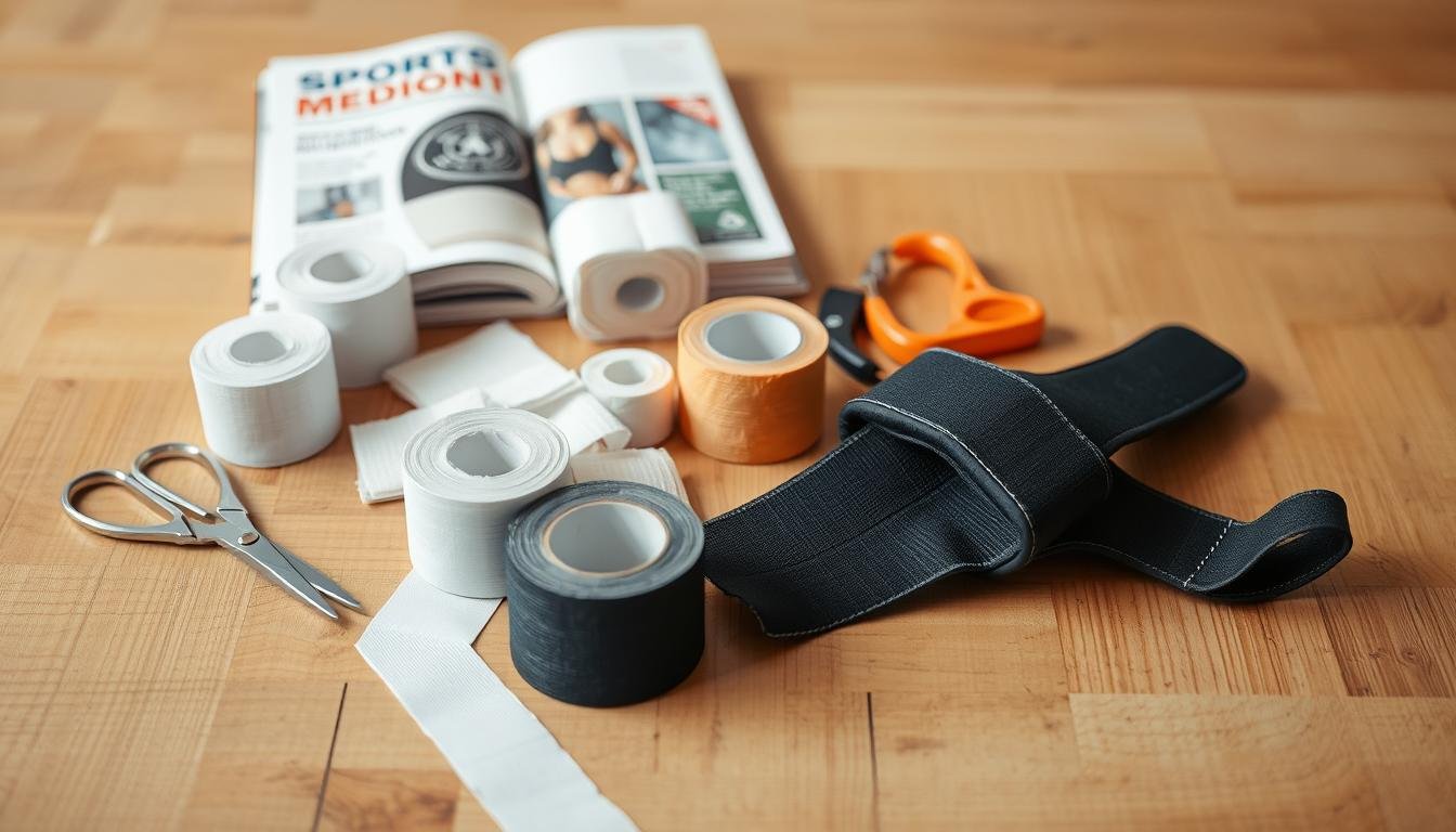How to tape an MCL sprain at home